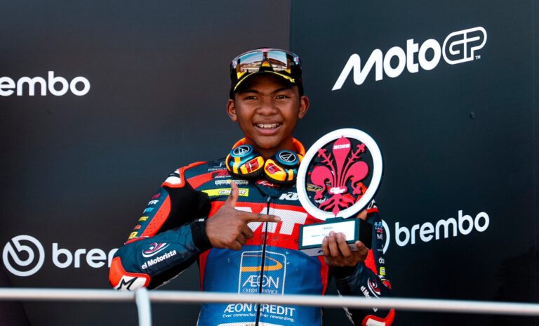 Hakim Danish Ukir Sejarah Podium Moto3 2026 di Mugello - GP Nesia